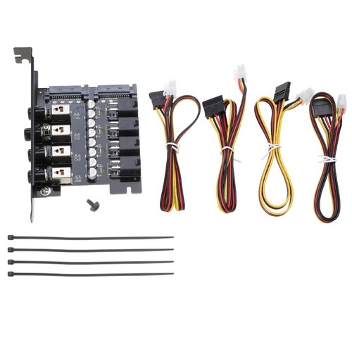 PCI Expansion Card Slot Rack Hard Disk Bracket with Low Profile Bracket ...