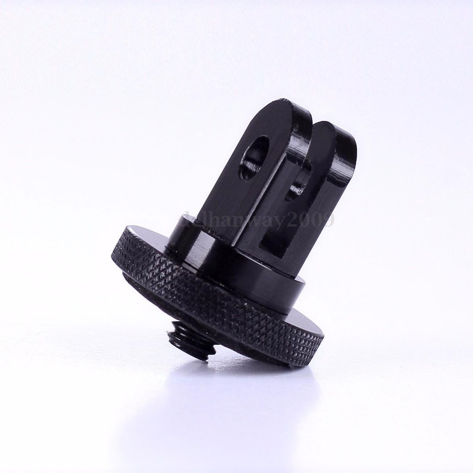 Quality Black 1/4" Tripod Screw Adapter Mount FOR Camera GoPro Hero 8 7 ...