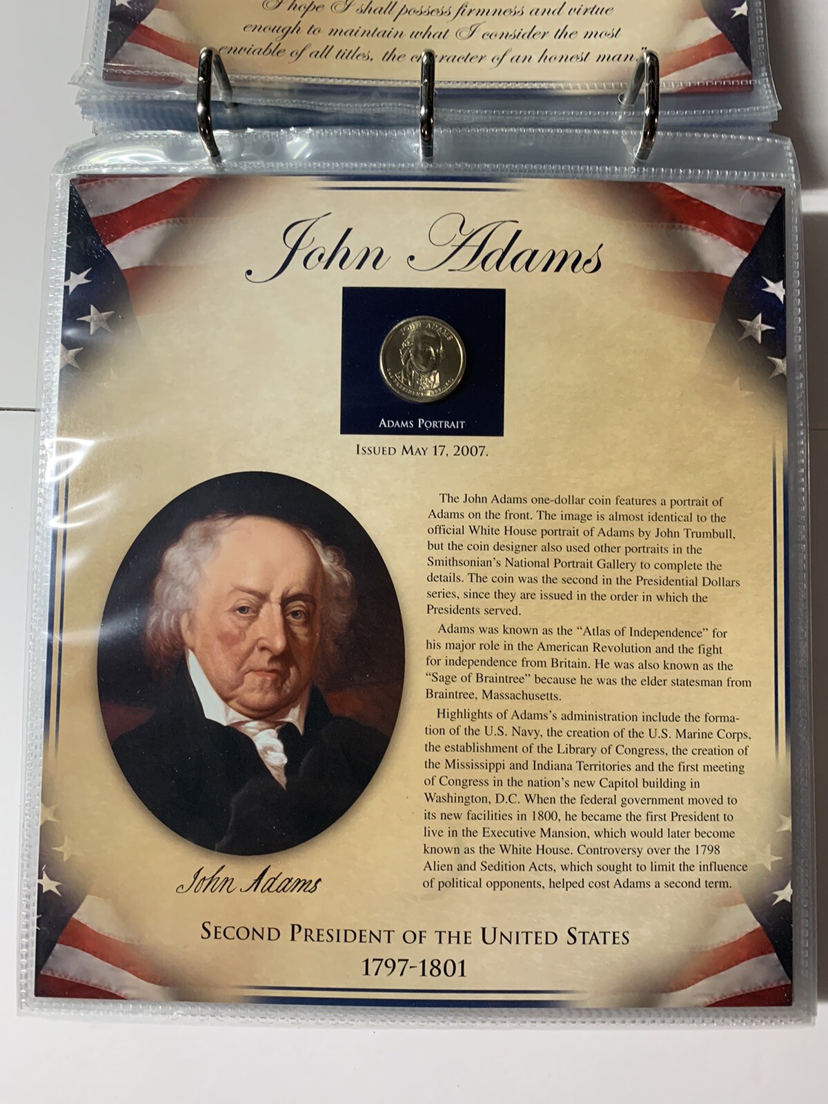 The United States Presidents Coin And Stamp Collection PCS Volumes 1 Of ...