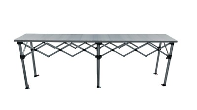 MCD Trade Table Counter 3m - Heavy Duty - Pop Up - Aluminium Top ...