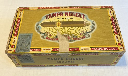 Tampa Nugget Cigar Box Vintage Tampa Florida Havatampa Cigar CO ...