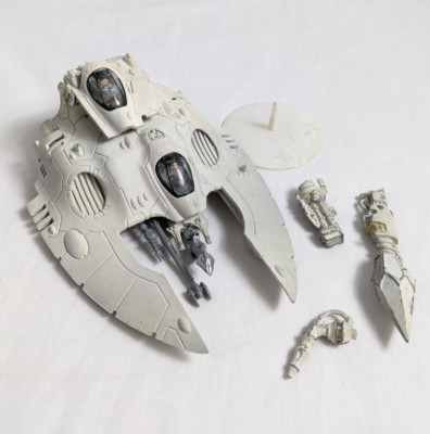 WARHAMMER 40K War Game Eldar FIRE PRISM GRAV TANK Plastic & Metal GW ...