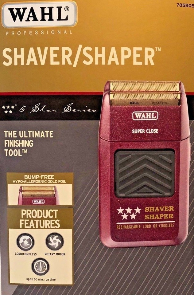 WAHL 5 STAR CORD CORDLESS SHAVER 60 MIN RUN TIME # 8061-100, UPC ...