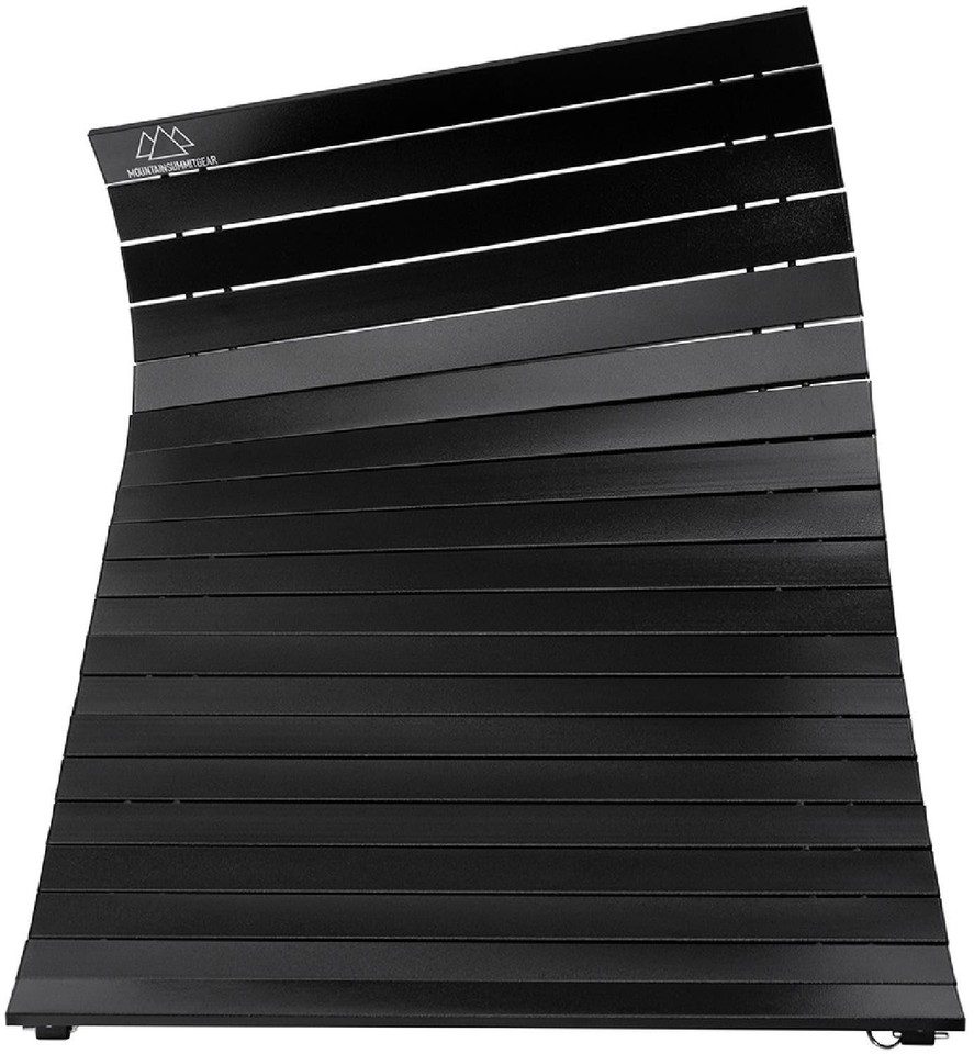 Heavy-Duty Roll-Top Table for Camping - Portable Aluminum-Top Folding ...