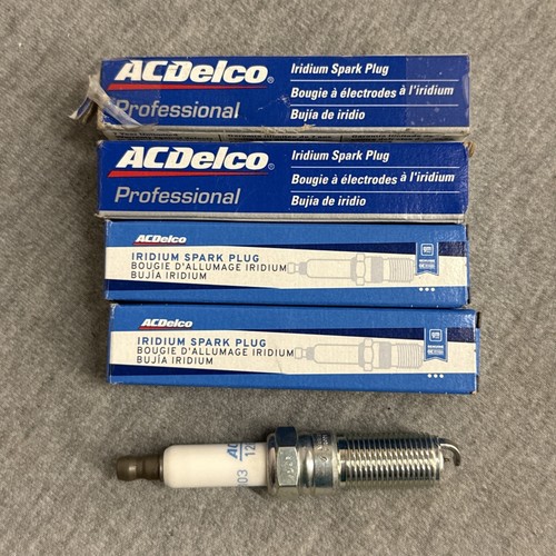 (QTY 4) AC Delco 41-103 Iridium Spark Plug for Chevy GMC Hummer Isuzu ...