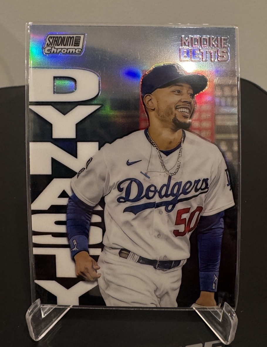 2022 Topps Stadium Club Chrome Dynasty Mookie Betts #5A Los Angeles Dodgers | eBay