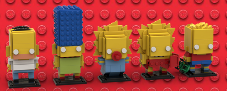 Custom Instruction brickheadz The Simpsons ( instruction only) | eBay