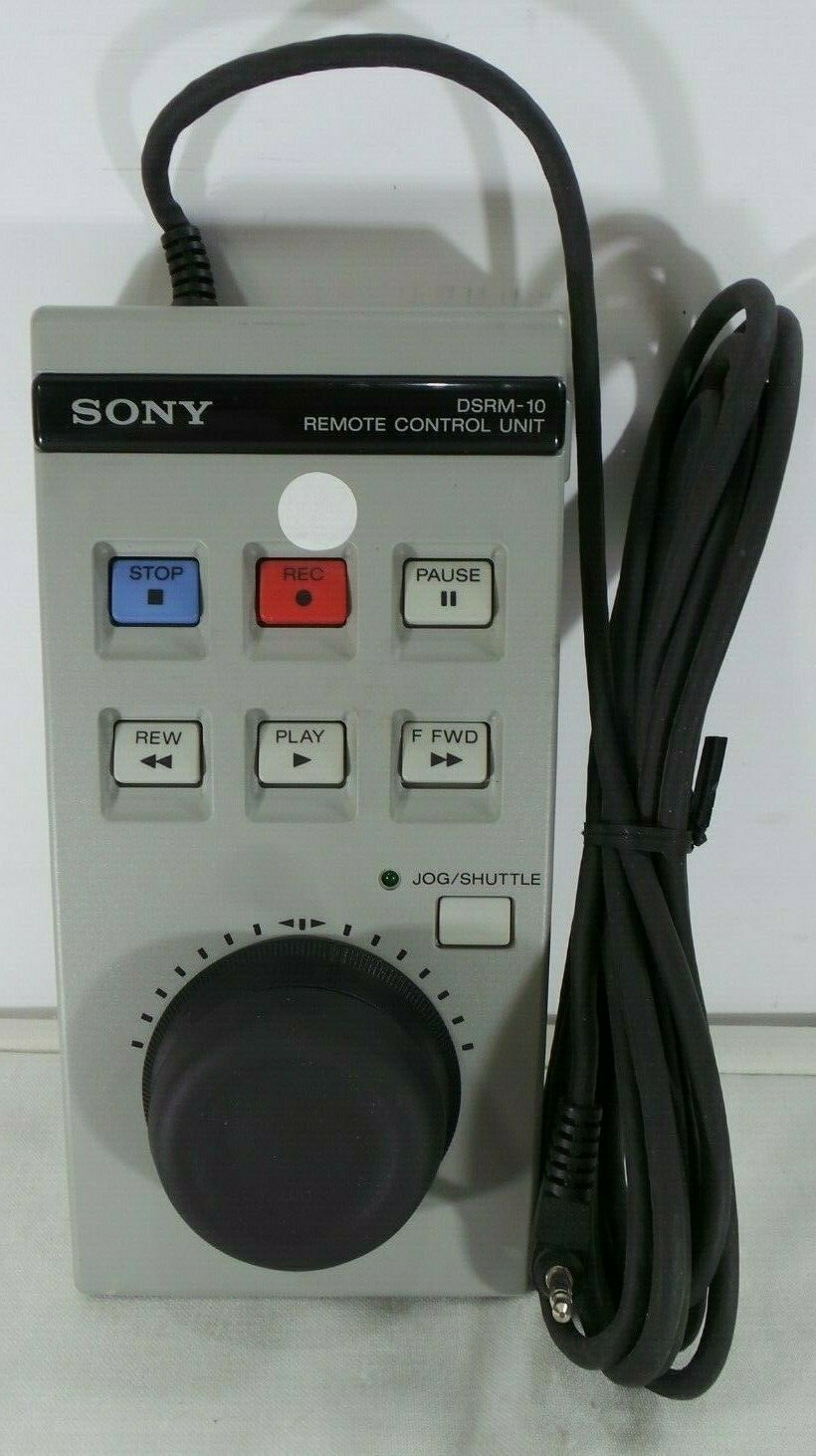 SONY DSRM-10 Remote Control HDCAM / HVR / DSR | eBay