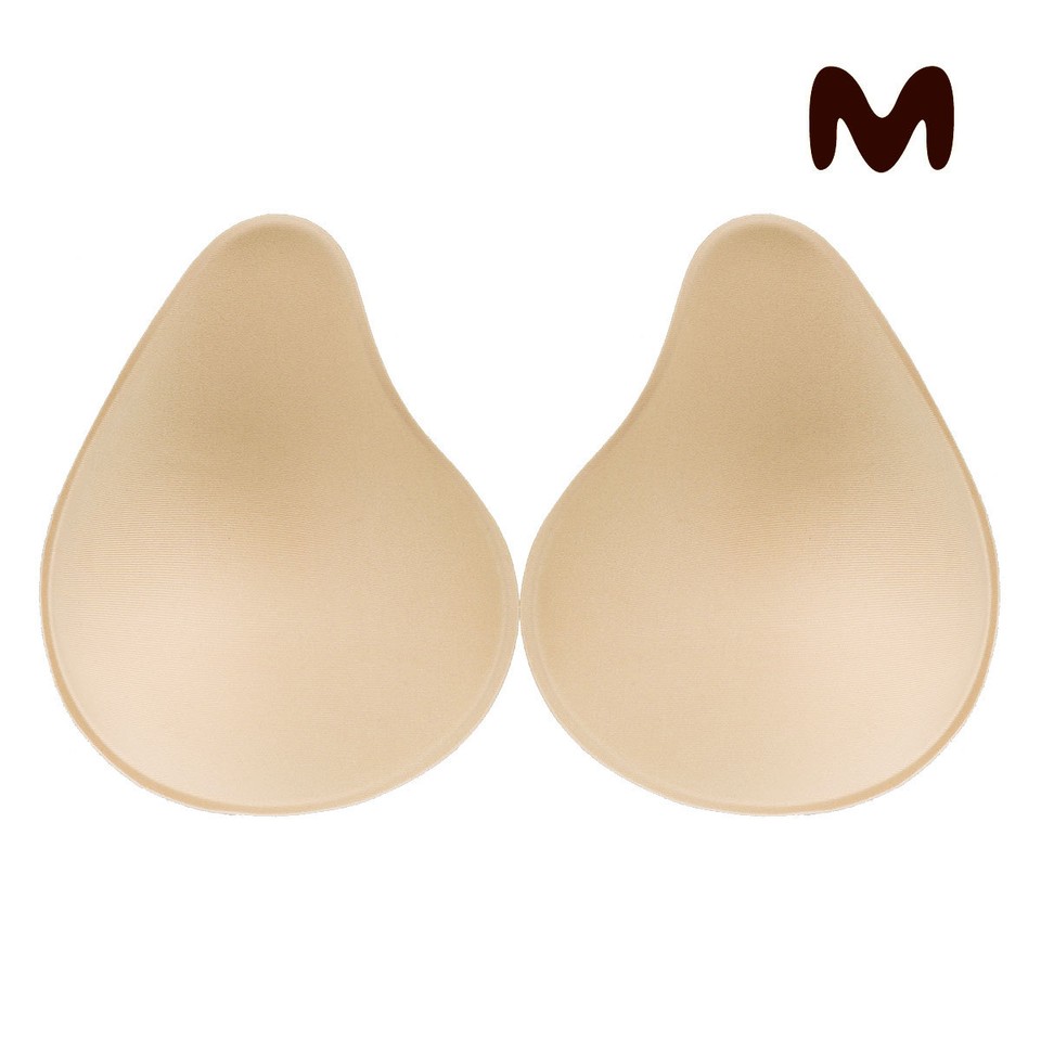 1 Pair Silicone Waterdrop Shaped Enhancer Fake Breast Mastectomy Breast ...