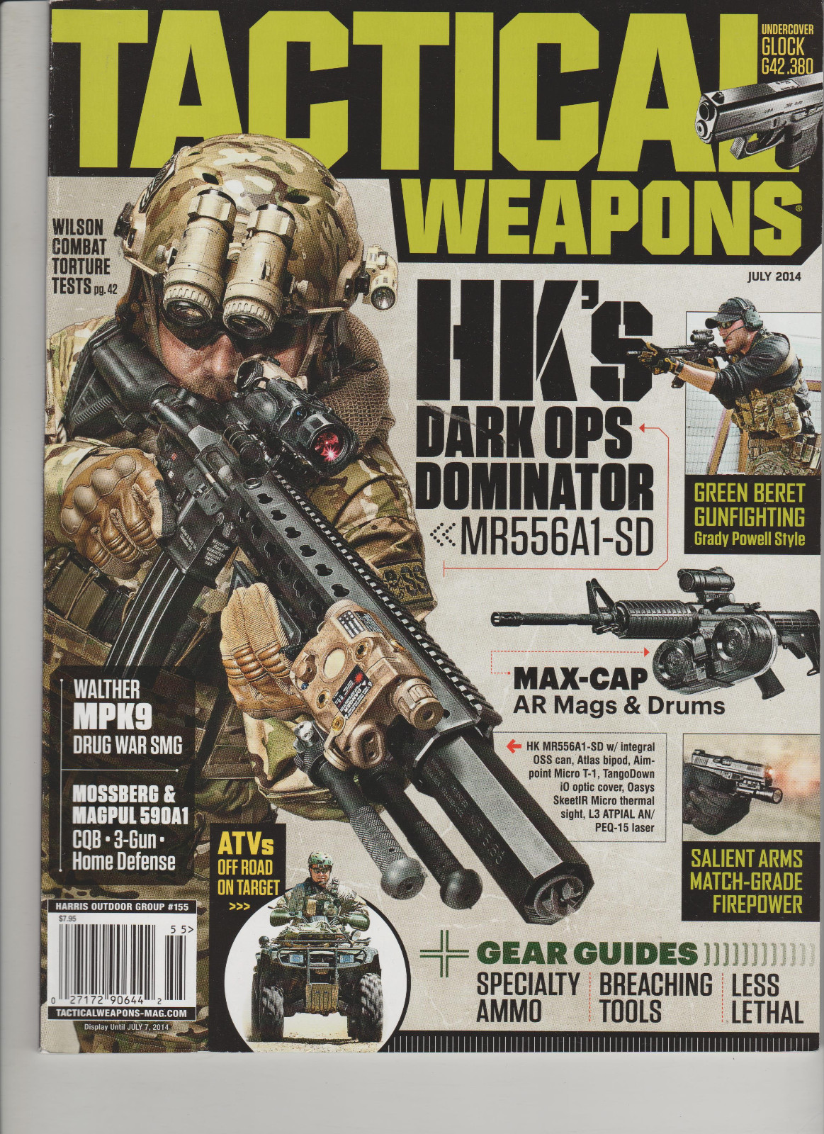TACTICAL WEAPONS MAGAZINE JULY 2014. | eBay
