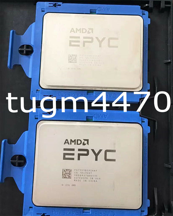 AMD epyc 7551 CPU processor 32 core 2GHz socket SP3 non-locking version ...
