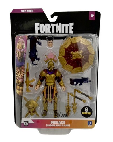 Fortnite Hot Drop Series Menace Undefeated Flame 4-inch Figure | eBay