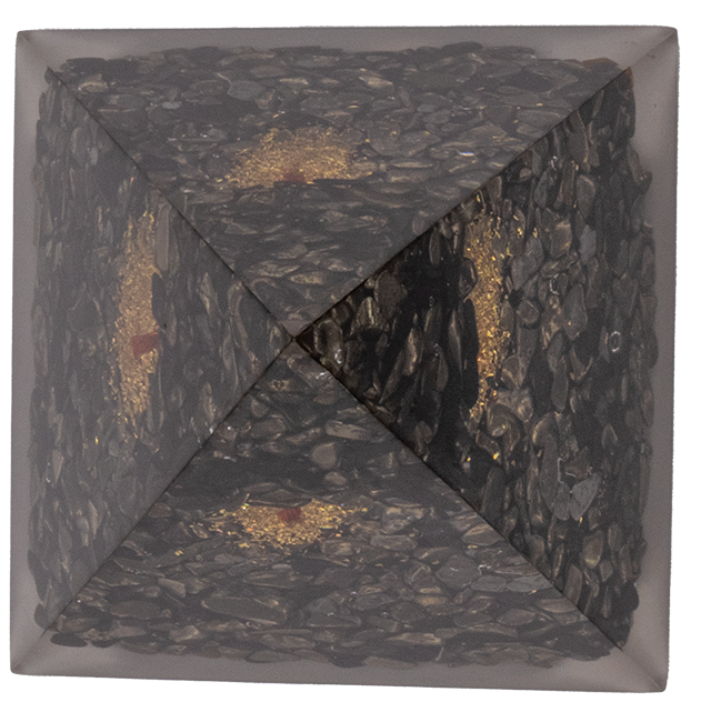 Pyrite Triangle Orgonite Pyramid - Vibe Products | eBay