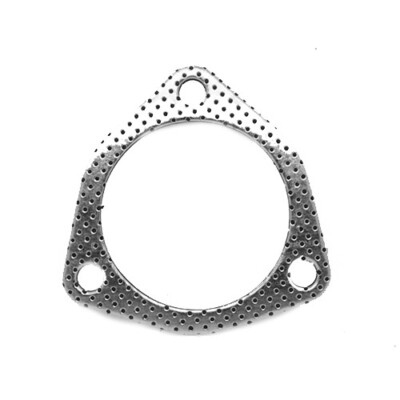 2.75" / 70mm Universal Decat Downpipe Triangle Exhaust Flange Gasket 3 ...