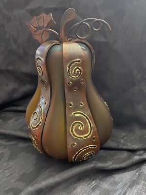 Metal/Glass Gord Fall Decor Brown Indoor Use | eBay