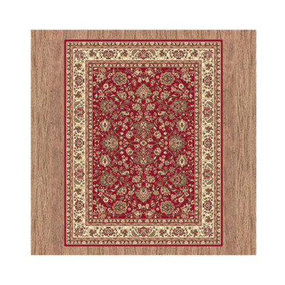 Moth Resistant Ruby Red Rug | eBay Australia