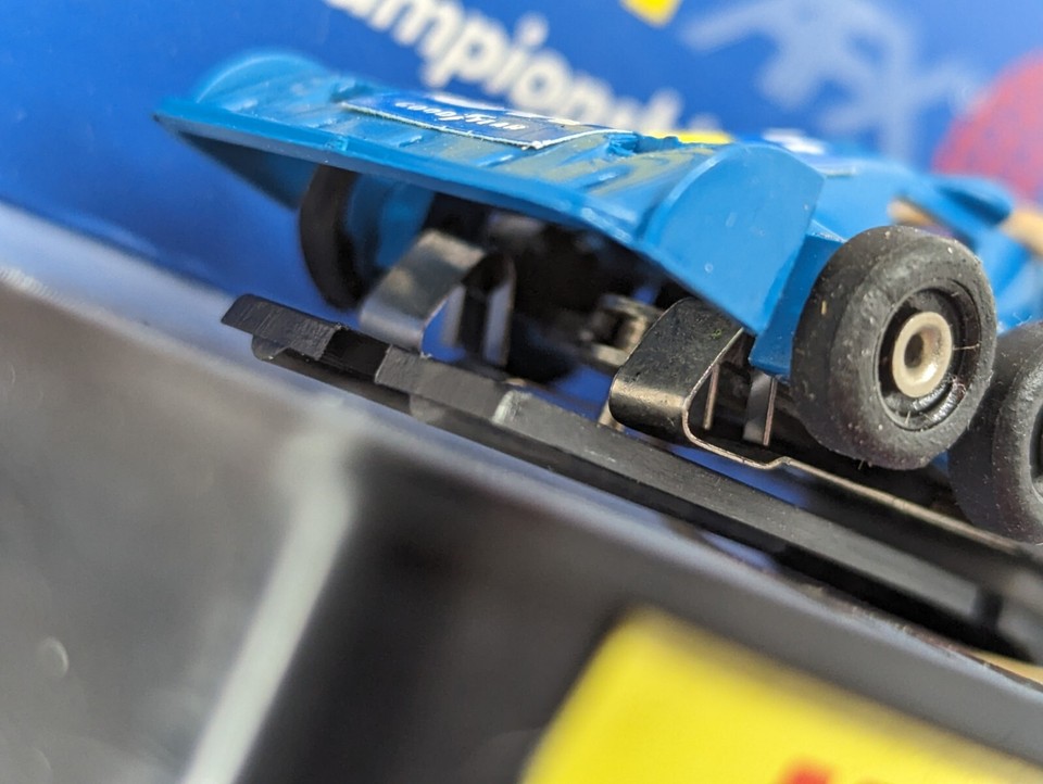 Rare Vintage Aurora A/FX G + Plus Tyrell Elf Six Wheeler #4 Slot Car ...