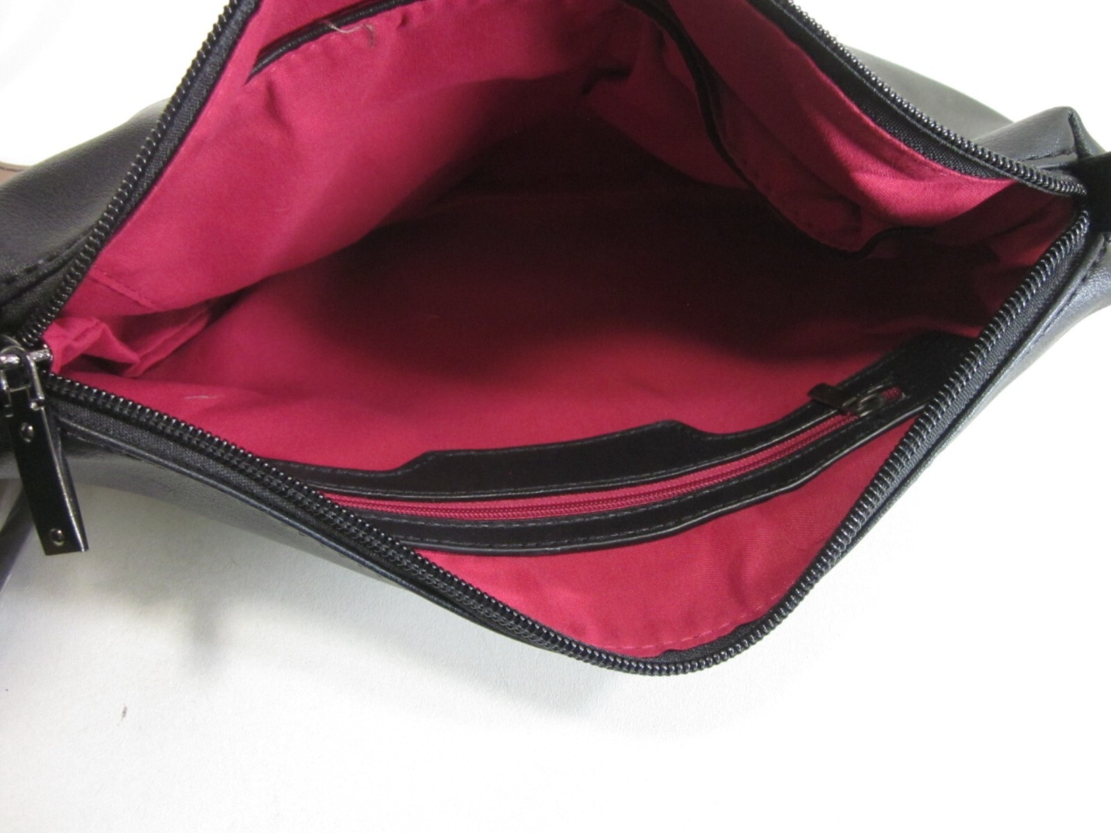 DIOPHY WOMEN'S XS1-6555 PU LEATHER BLACK STUDDED DECOR 2 TONE TOTE ...