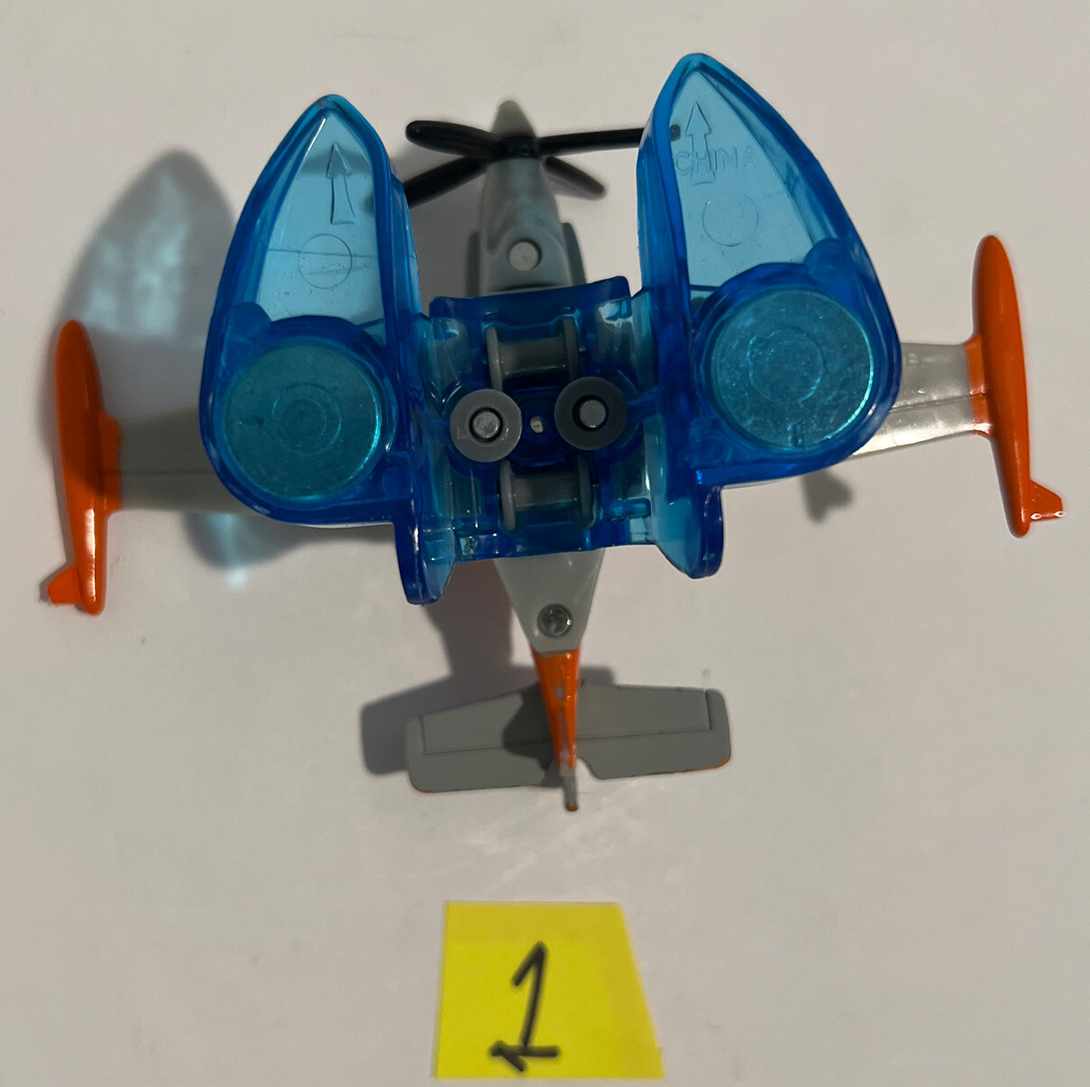 Disney Pixar Planes - Dusty D7 - Moving Propeller Mattel 2013 Toy 3 ...