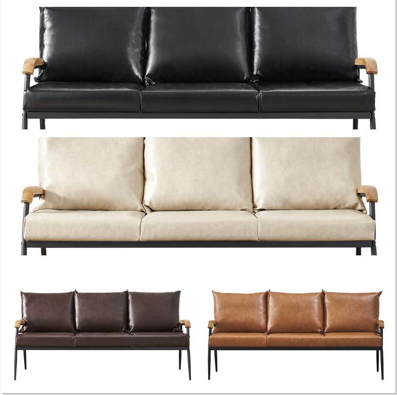 Wood Arm Fabric Sofa Baltimore Richdale Sofas