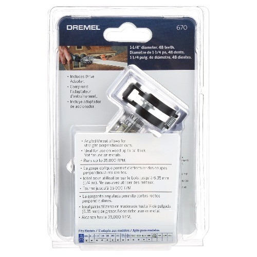 Dremel 670-01 Mini Saw Power Rotary Tool Attachment Quick-Connect ...