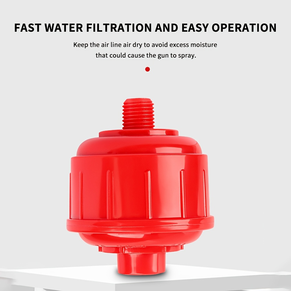 5 Premium Disposable Air Filter Water Trap for HVLP Inlet Paint Spray ...