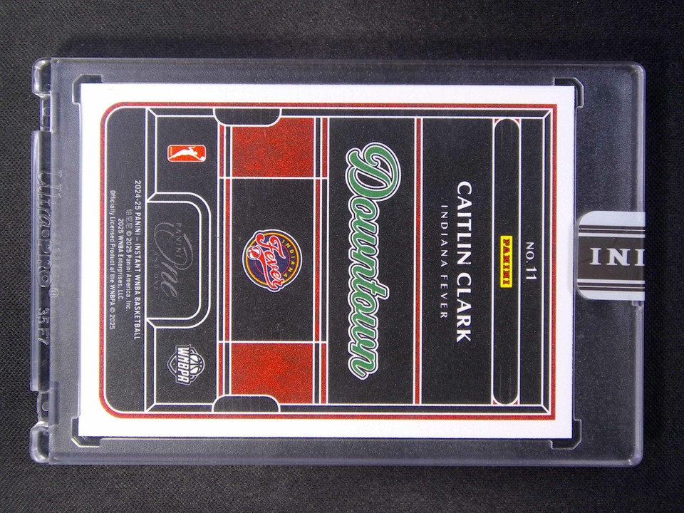 2024-25 One And One Caitlin Clark RC Rookie Variation Downtown Case Hit SSP | eBay