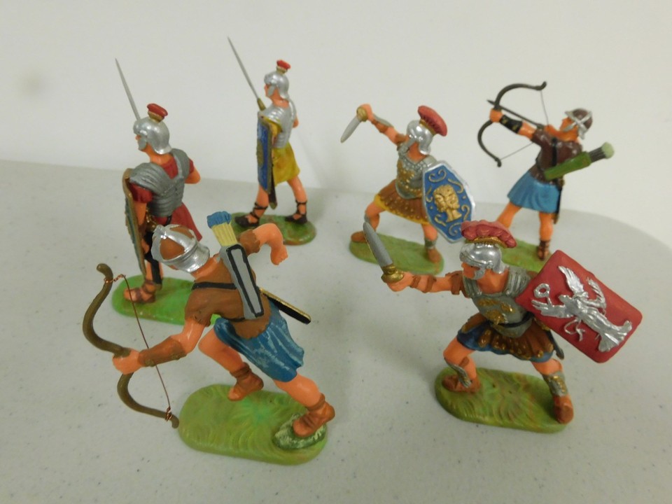 Hausser Elastolin 70mm Roman attack group x6 Lot 6 | eBay