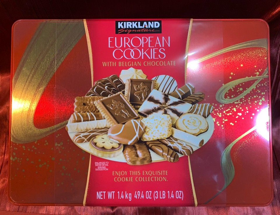 Kirkland Signature European Cookies with Belgian Chocolate 49.4 oz | eBay