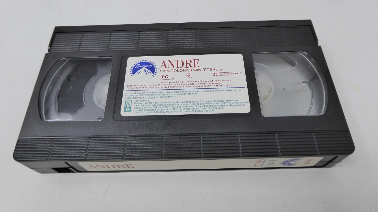 Andre (VHS, 1994) 97363313830| eBay