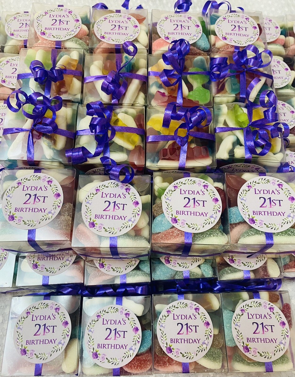 21st Birthday Party Favor Ideas