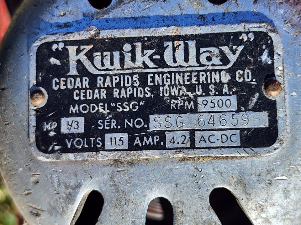 KWIK WAY VALVE SEAT GRINDER, DRESSER, STONES, HOLDERS, PILOT PULLER ...