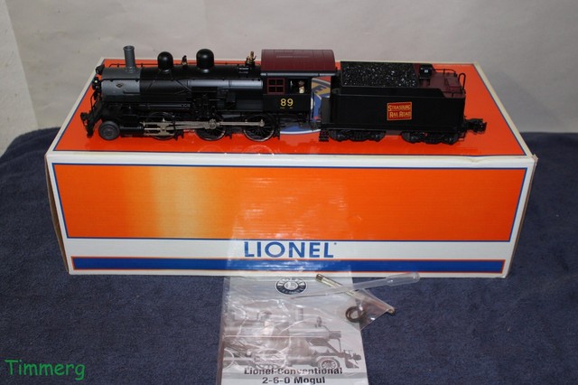 LIONEL 6-11268 Strasburg Conventional Scale 2-6-0 Steam Locomotive #89 ...