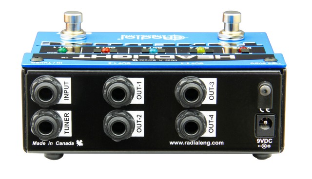 Radial Engineering Headlight 4 Output Guitar Amp Selector for sale ...