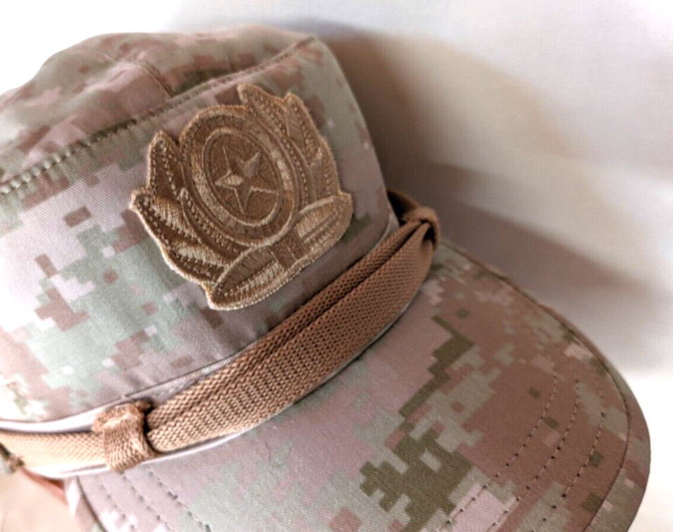 Syrian summer field cap with cockade beige numeral VKPO RF Armed Forces ...