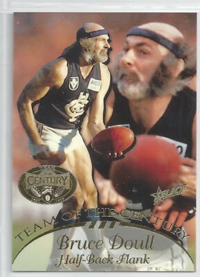 1996 Select Hall of Fame Team of the Century (TC 7) Bruce DOULL Carlton ...