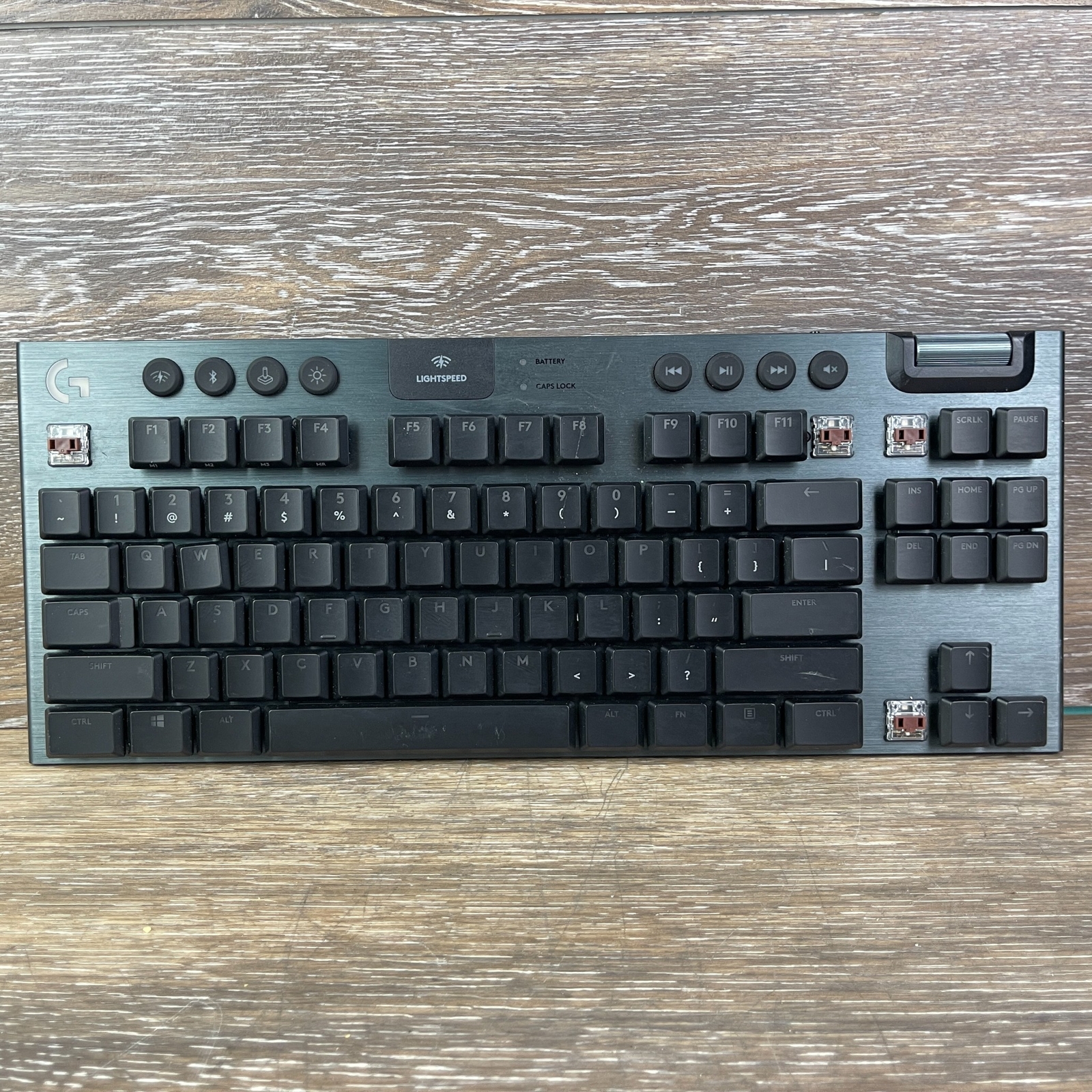 Logitech Yr0076 Black Wireless Illuminated 500mA RGB Mechanical Gaming ...