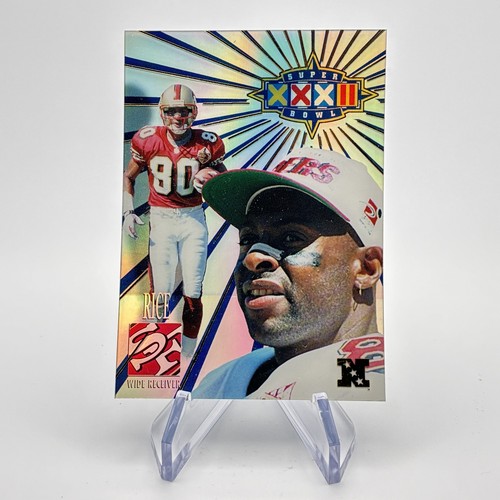 Jerry Rice Gold Foil 1998 Collector's Edge Super Bowl Card Show #22 | eBay