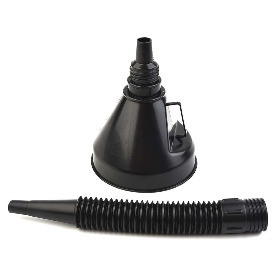 Pour Funnel Refueling 5inch Spout Black Car Diesel With Handle Filling ...