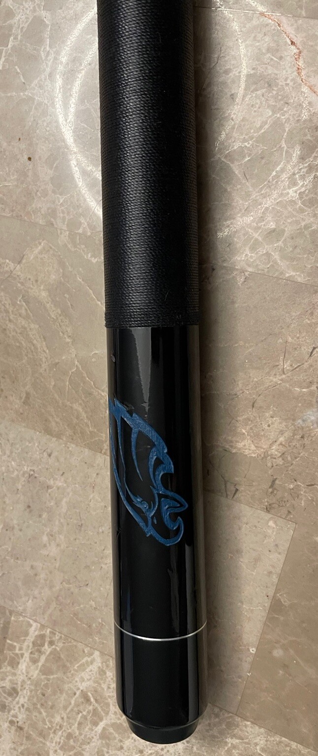 Lot of 2 Philadelphia Eagles Pool Cue Stick • Black & White Joints ...