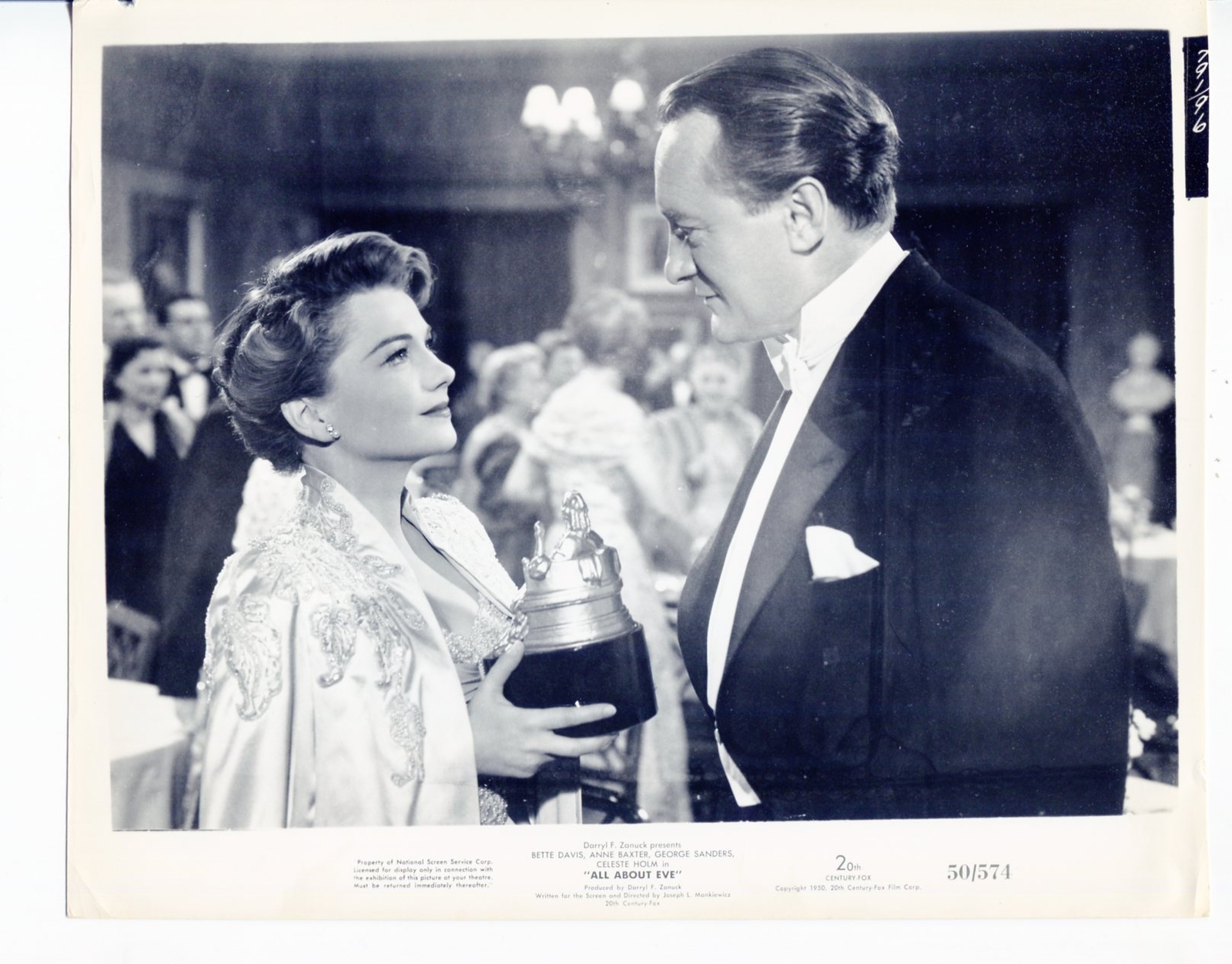 All About Eve-Anne Baxter-George Sanders-8x10-B&W-Still | eBay