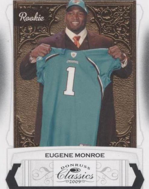 2009 Donruss Classics - Rookie Eugene Monroe #186 /999 (RC) for sale ...