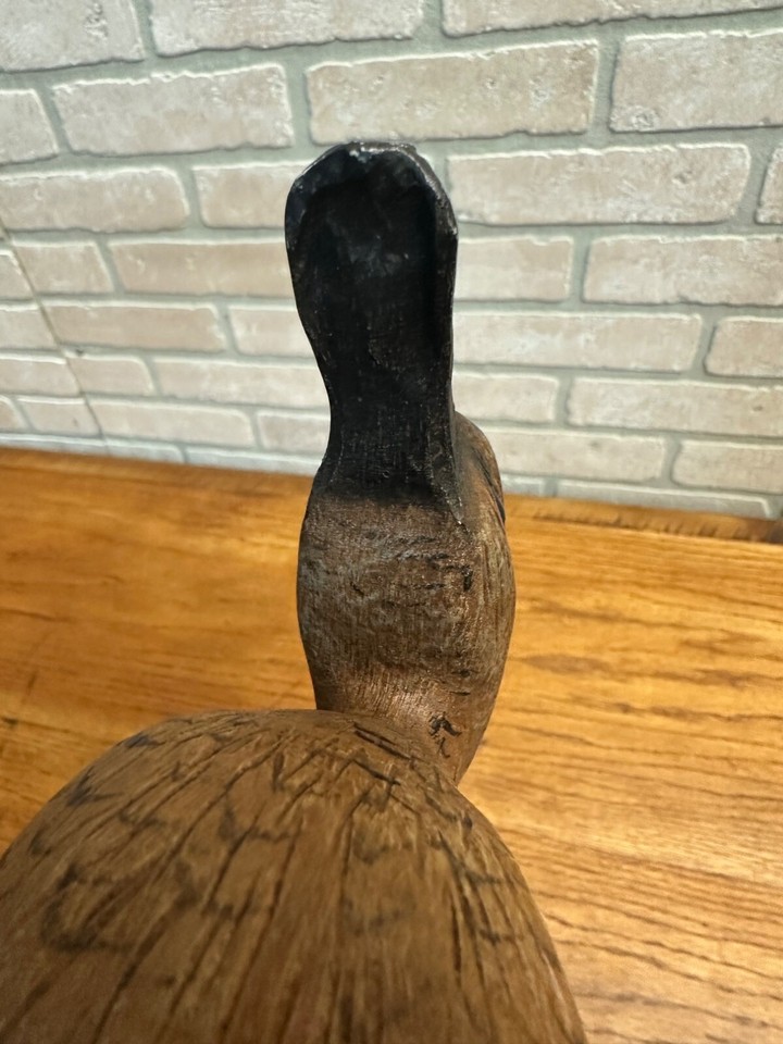 Casey Edwards Blue Wing Teal Hen in Flight Wood Carving Decoy Manitowoc ...