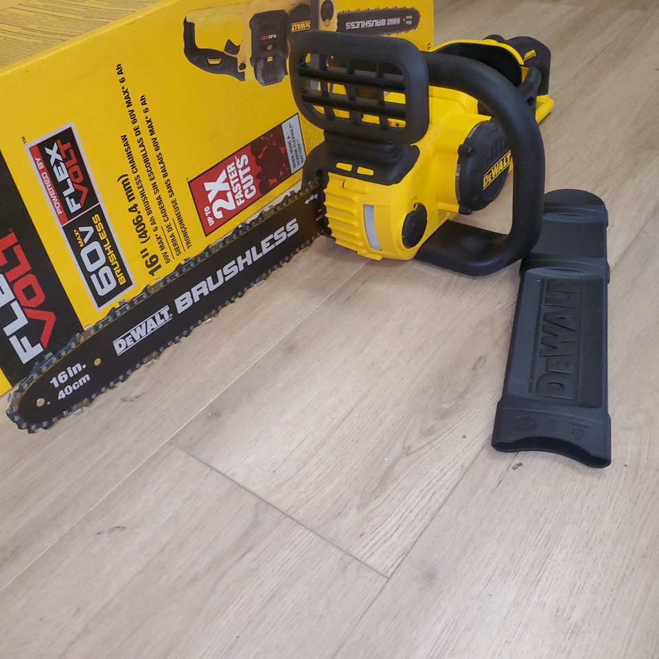DEWALT DCCS670 Brushless Chainsaw open box tool only | eBay