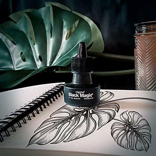 Higgins Black Magic Pigmented Drawing Ink, 1 Ounce Bottle (44011) | eBay