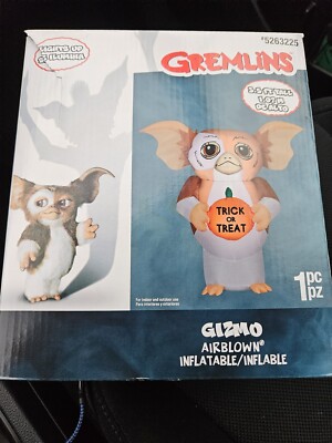 3.5’ Tall Gizmo Airblown Inflatable Halloween Gremlins Movie Warner ...