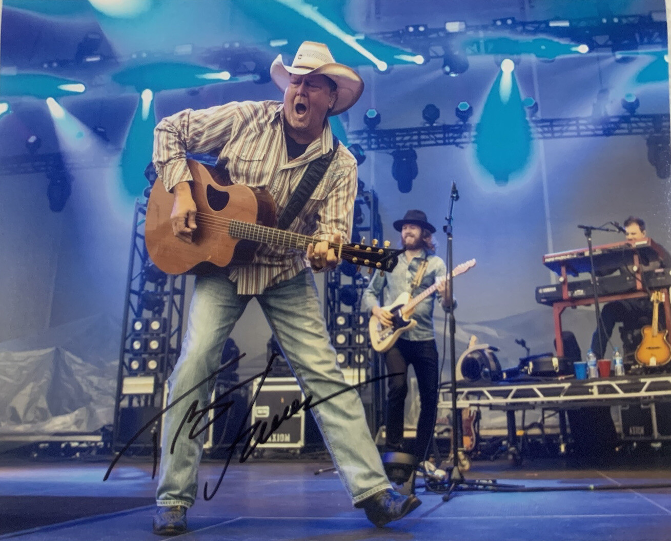 TRACY LAWRENCE HAND SIGNED 8x10 PHOTO COUNTRY SINGER AUTHENTIC ...