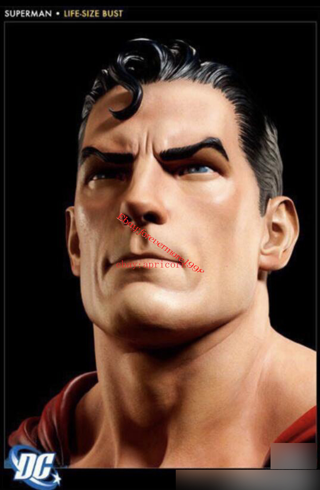 Sideshow Superman Statue Bust Figure Resin Model Collectible 1/1 ...
