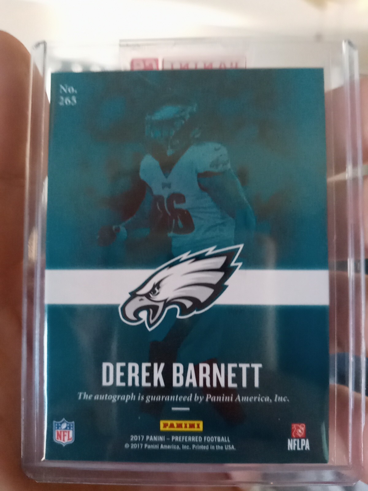 2 Derek Barnett Rookie Autograph 2017 Panini Preferred /99 & /199... | eBay
