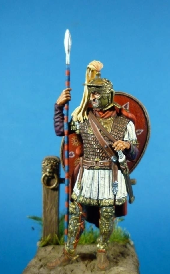 Roman Cavalry Decurion 54mm Painted Tin Toy Soldier Pre-Sale | Art | eBay